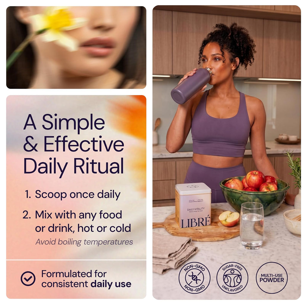 Daily Vitality powder for active women
