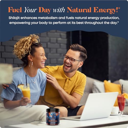 Daily vitality support with shilajit