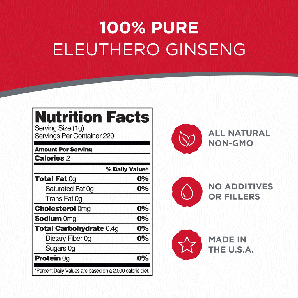 daily vitality with ginseng extract