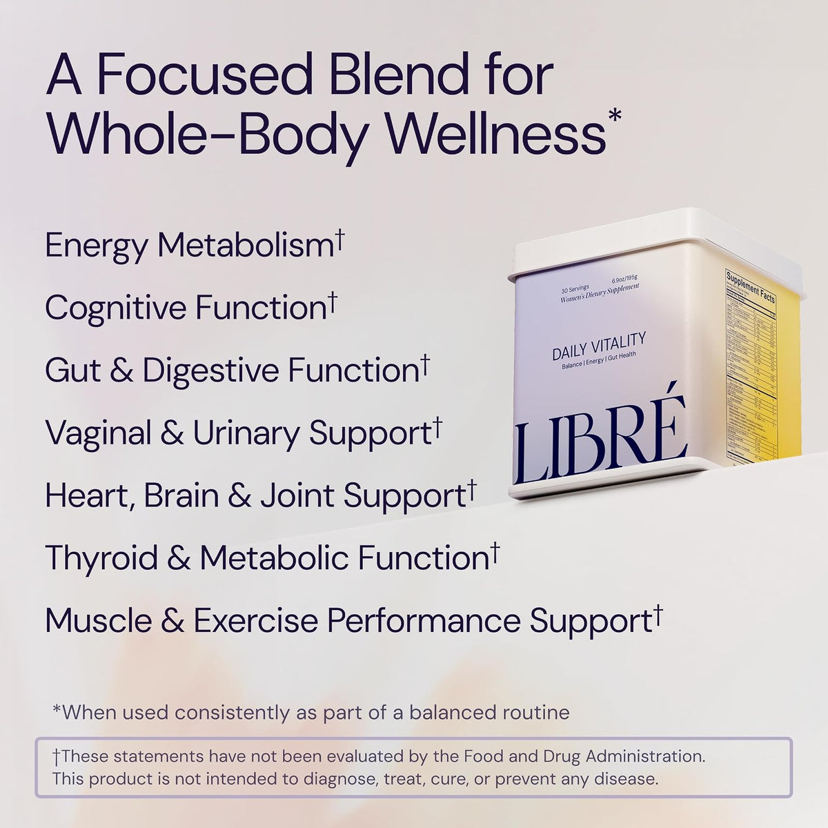 Daily Vitality women's health supplement
