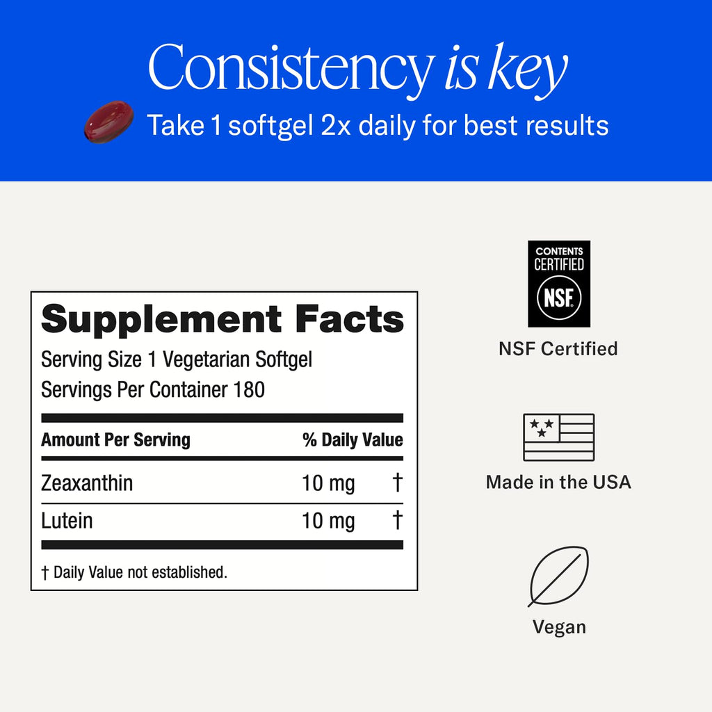 Daily vitamin A for healthy eyes