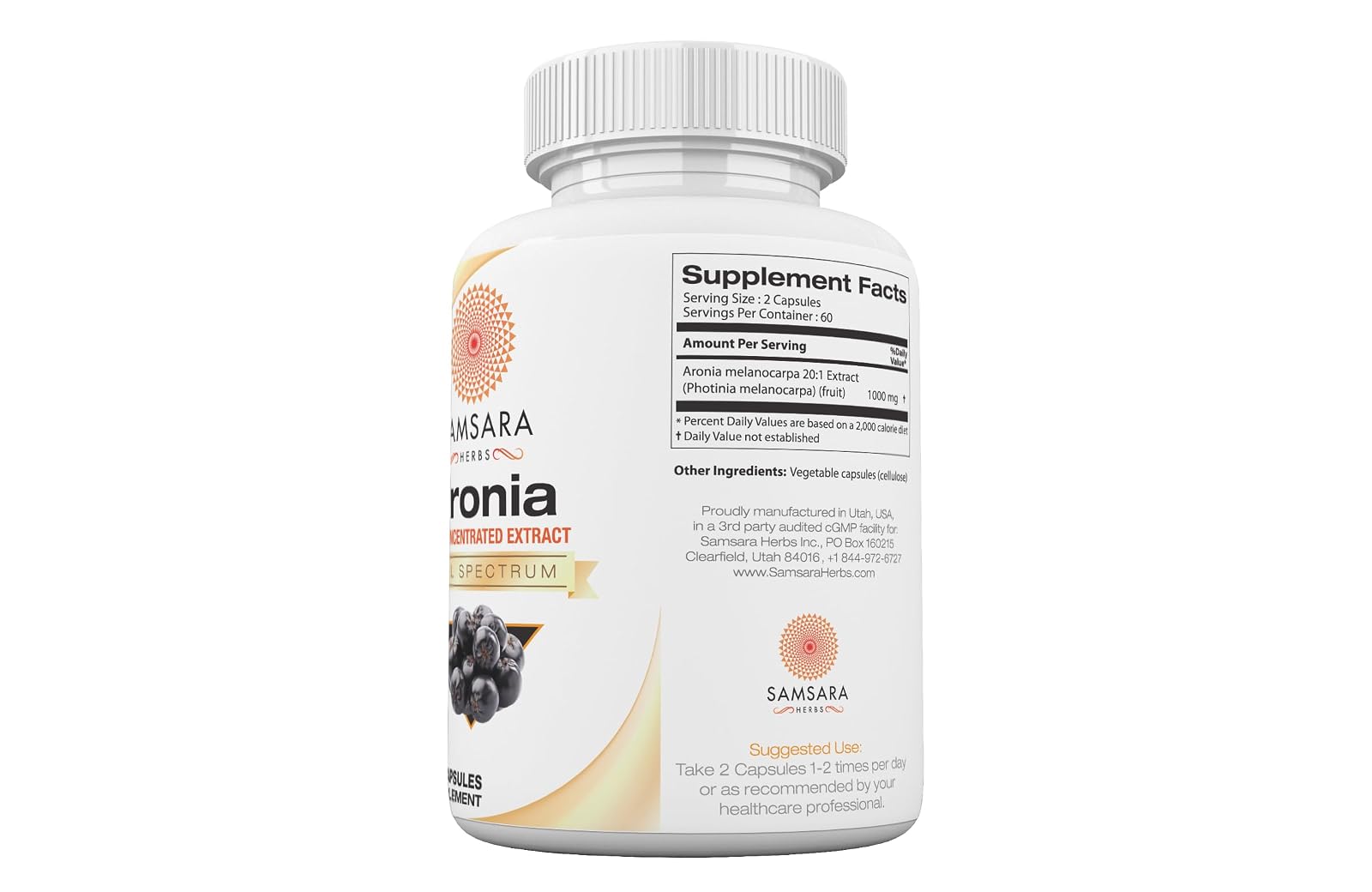 daily vitamin A source from Aronia