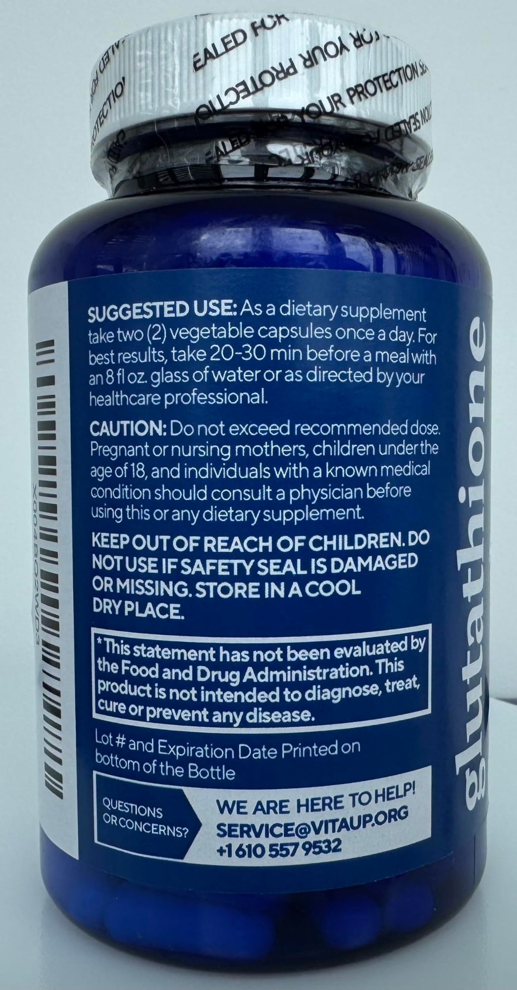 Daily vitamin and mineral blend capsules