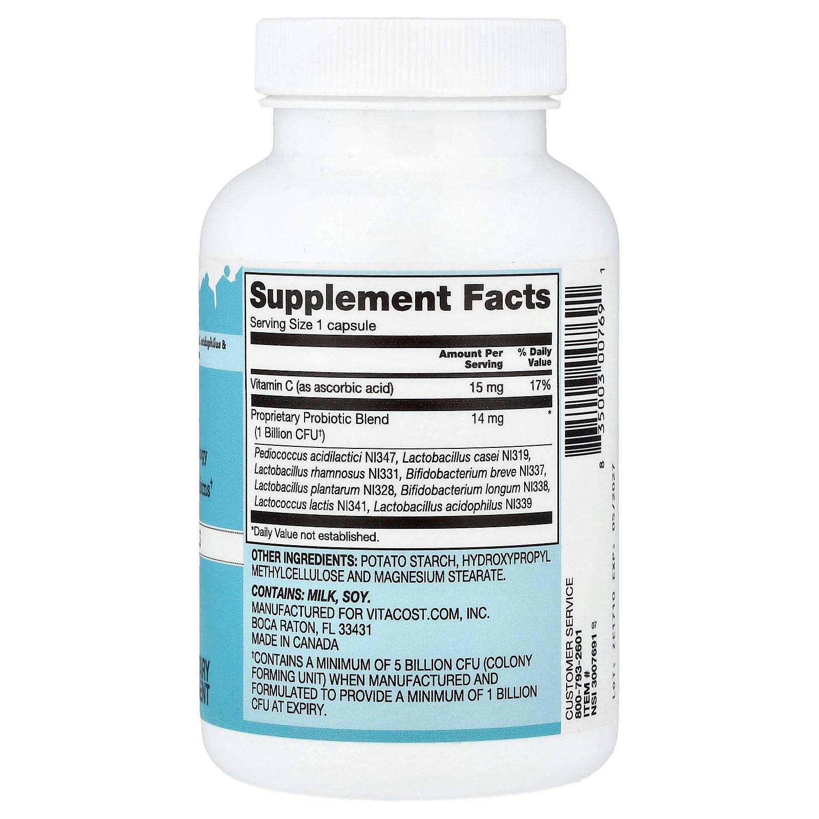 daily vitamin and mineral support