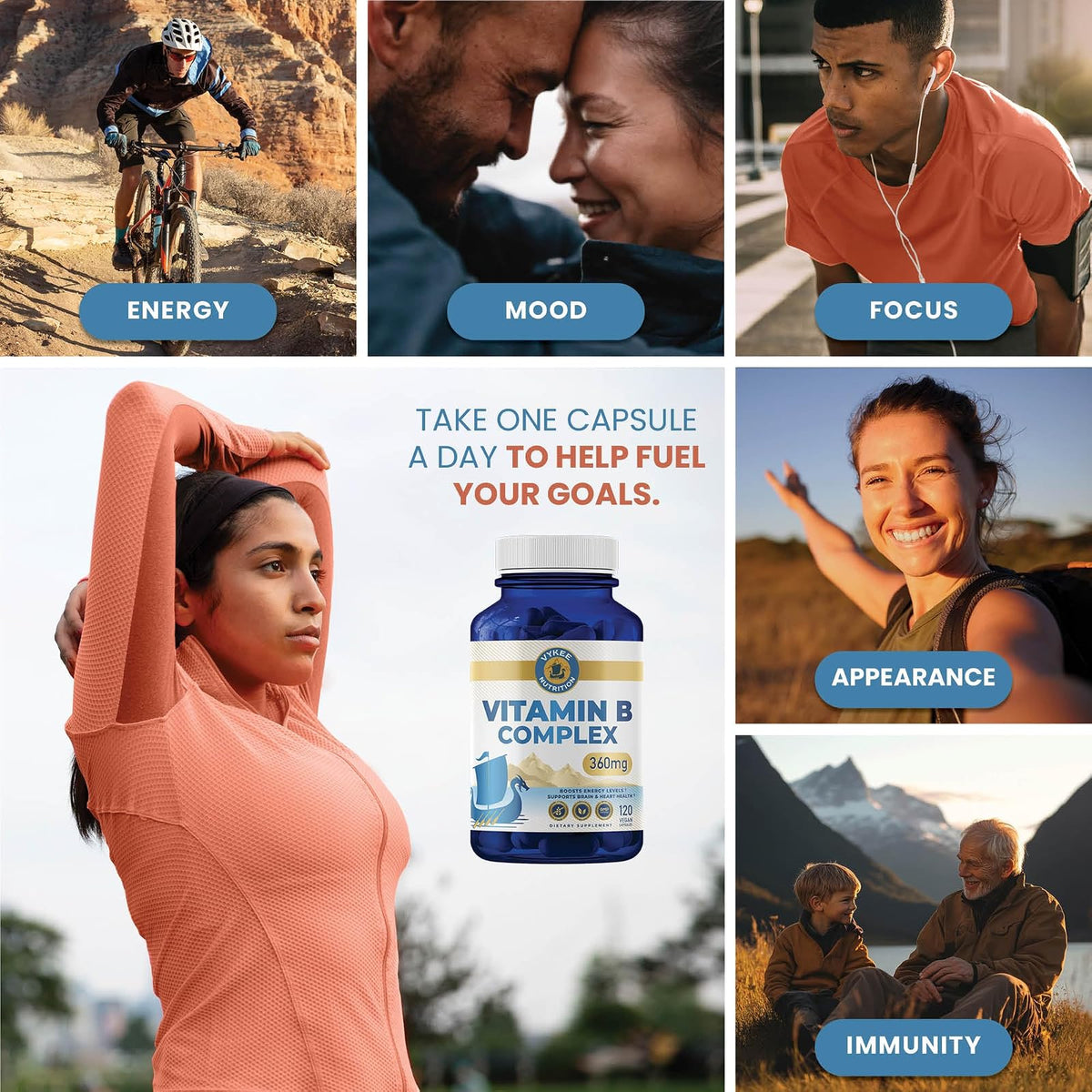 daily vitamin b complex for wellness