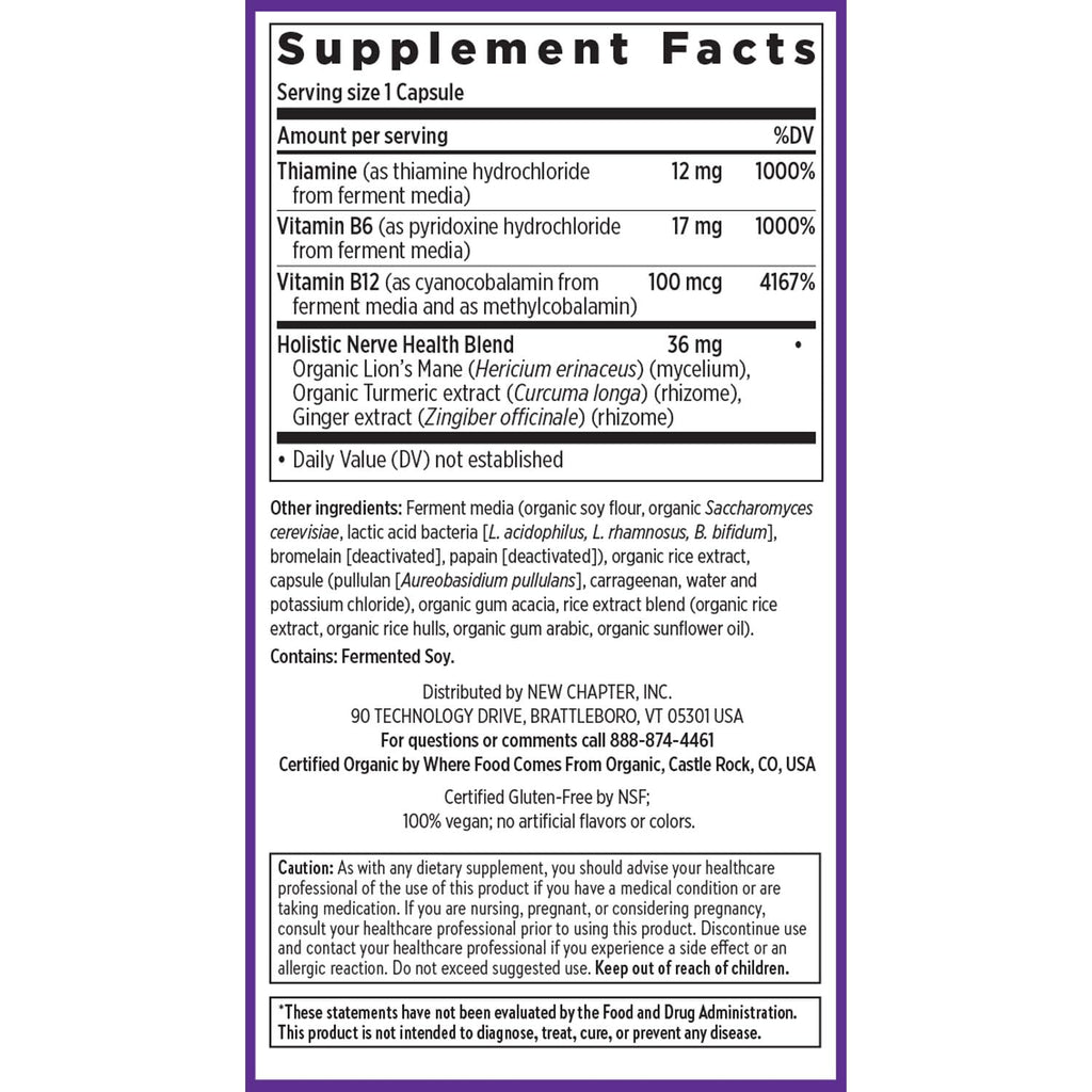 Daily vitamin B complex supplement