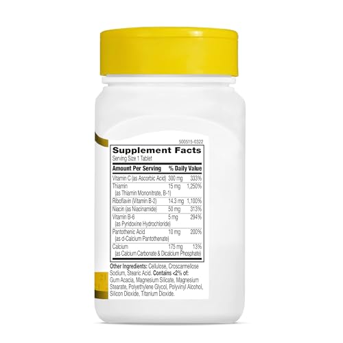 Daily vitamin B supplement