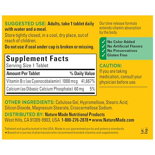 daily vitamin B12 for vegans