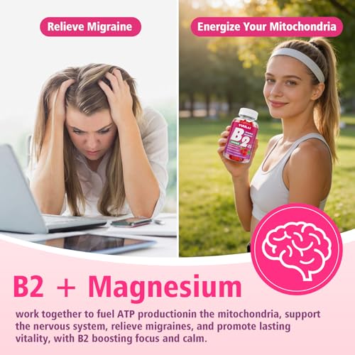 Daily Vitamin B2 gummies for wellness