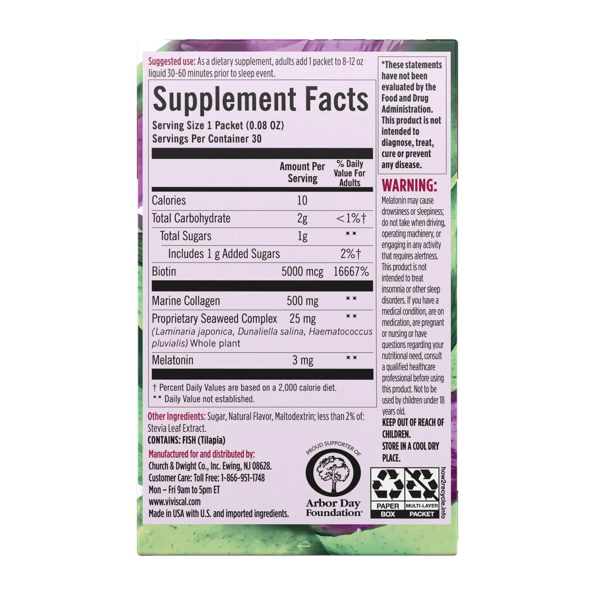 daily vitamin blend for hair health