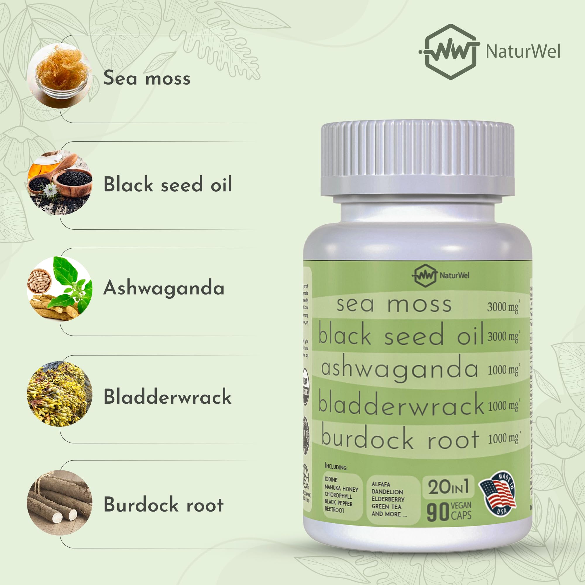 Daily vitamin blend for vitality