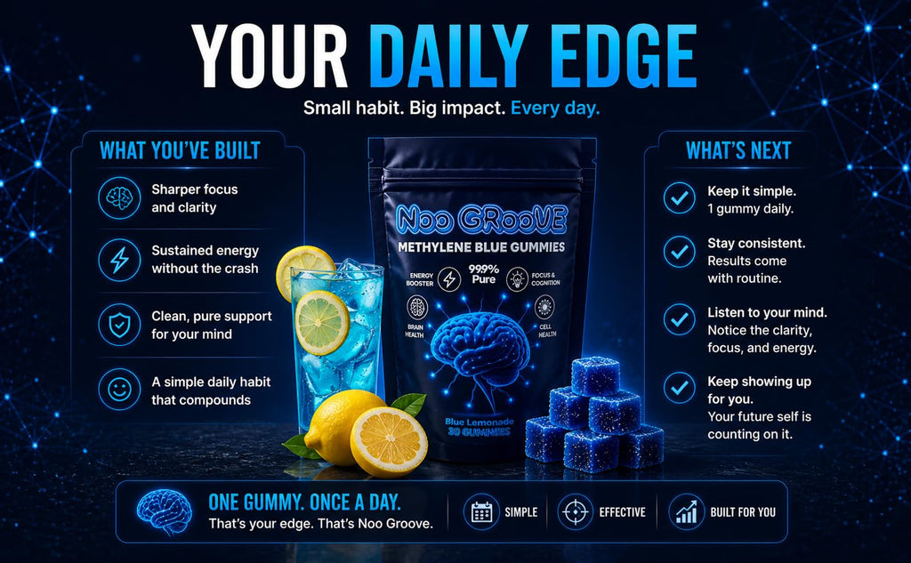 Daily vitamin boost with Methylene Blue