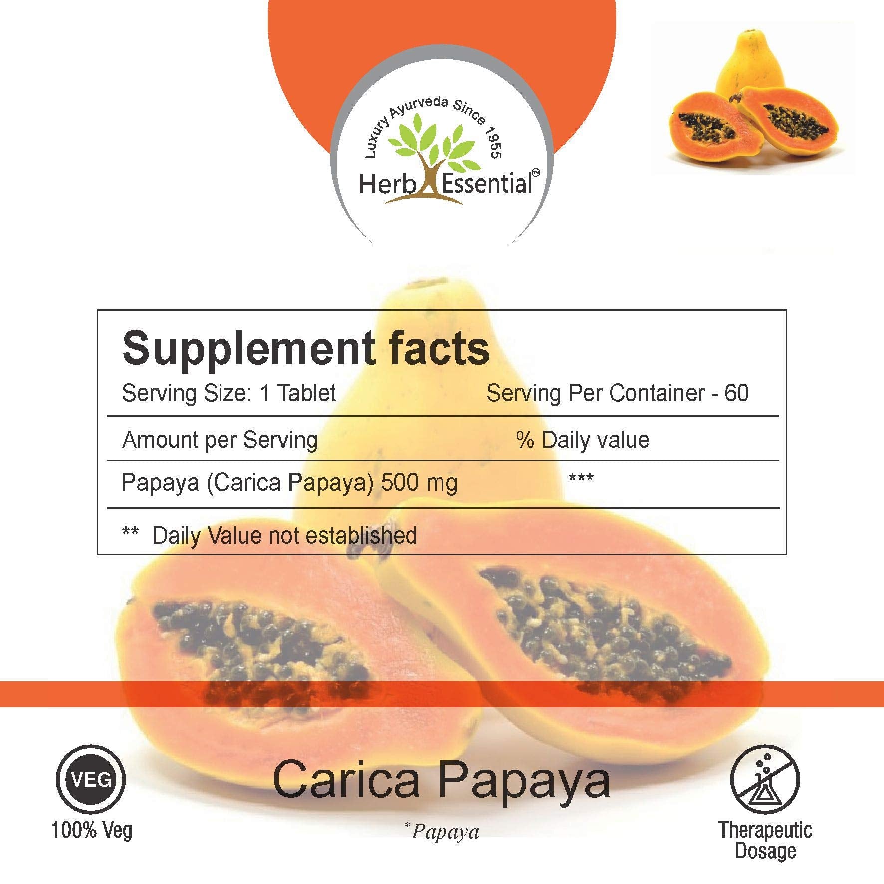 daily vitamin boost with papaya