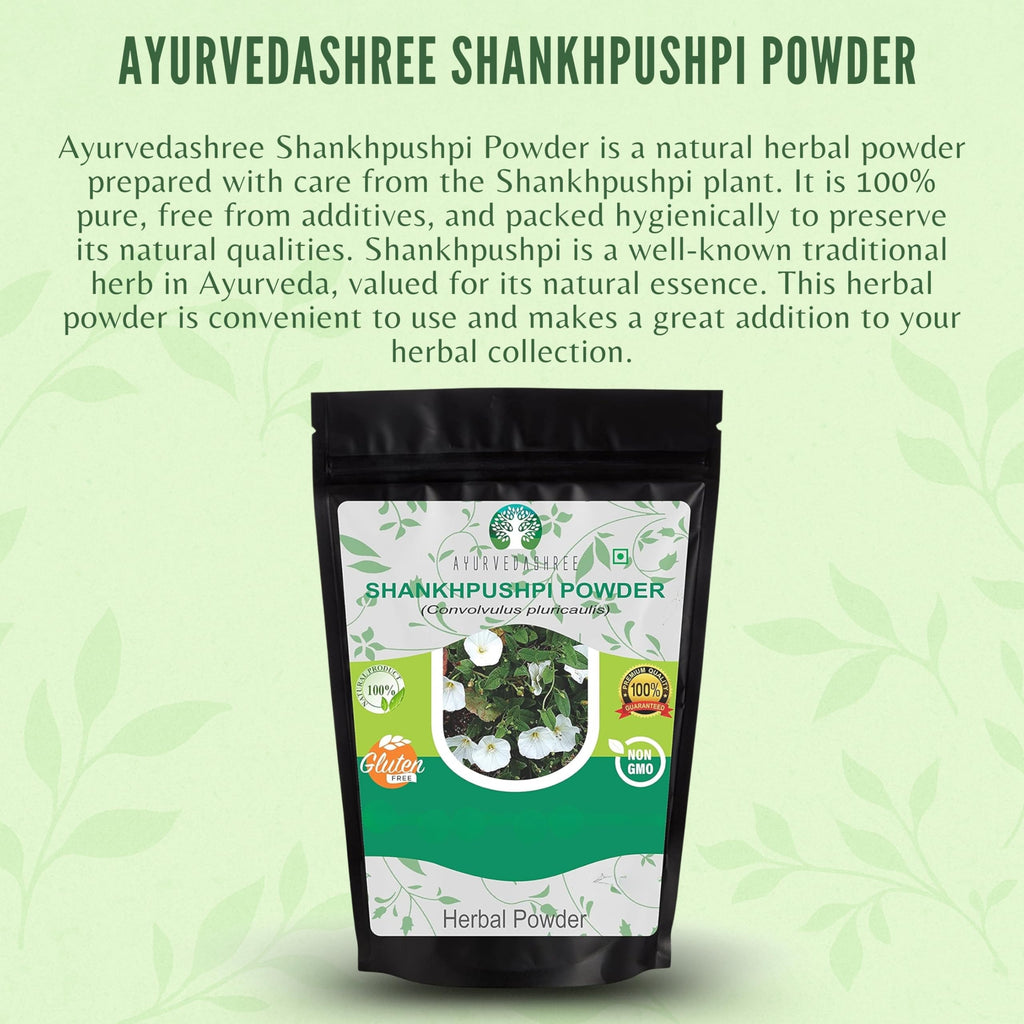 Daily vitamin boost with Shankhpushpi