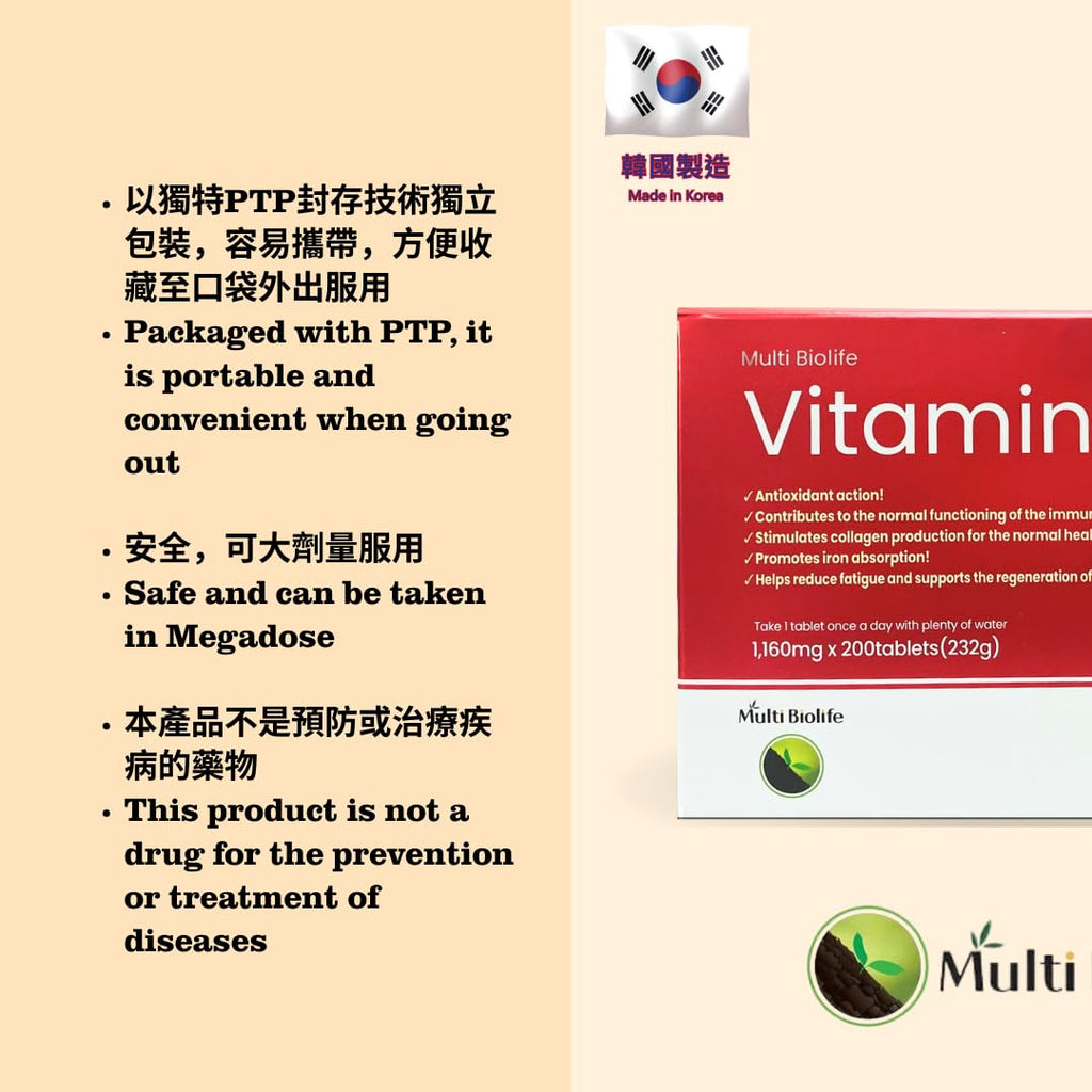 daily Vitamin C dosage