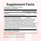 Daily vitamin C for overall wellness