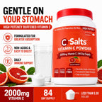 Daily vitamin C powder for immunity