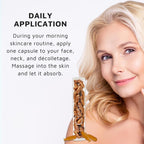 Daily vitamin C serum capsule routine