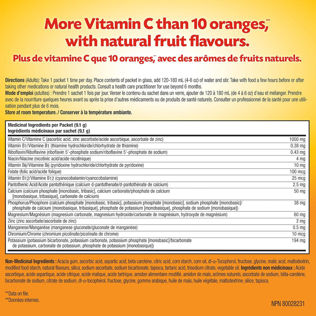 daily vitamin c supplement 1000mg