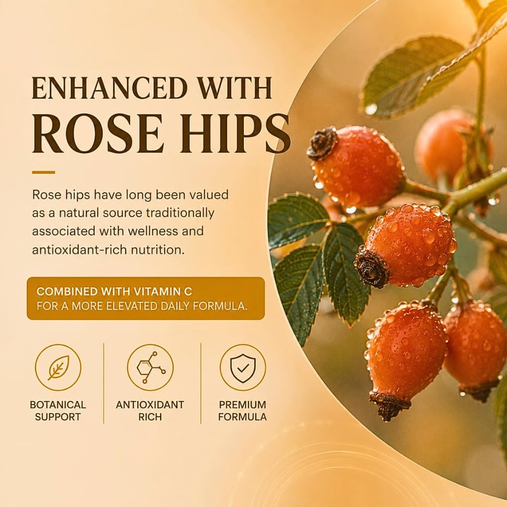 Daily vitamin C supplement capsules