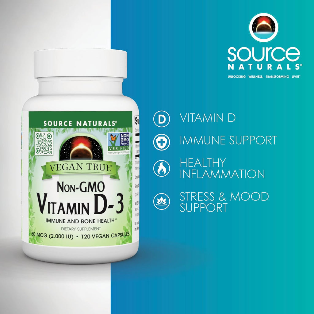 Daily Vitamin D-3 for mood support