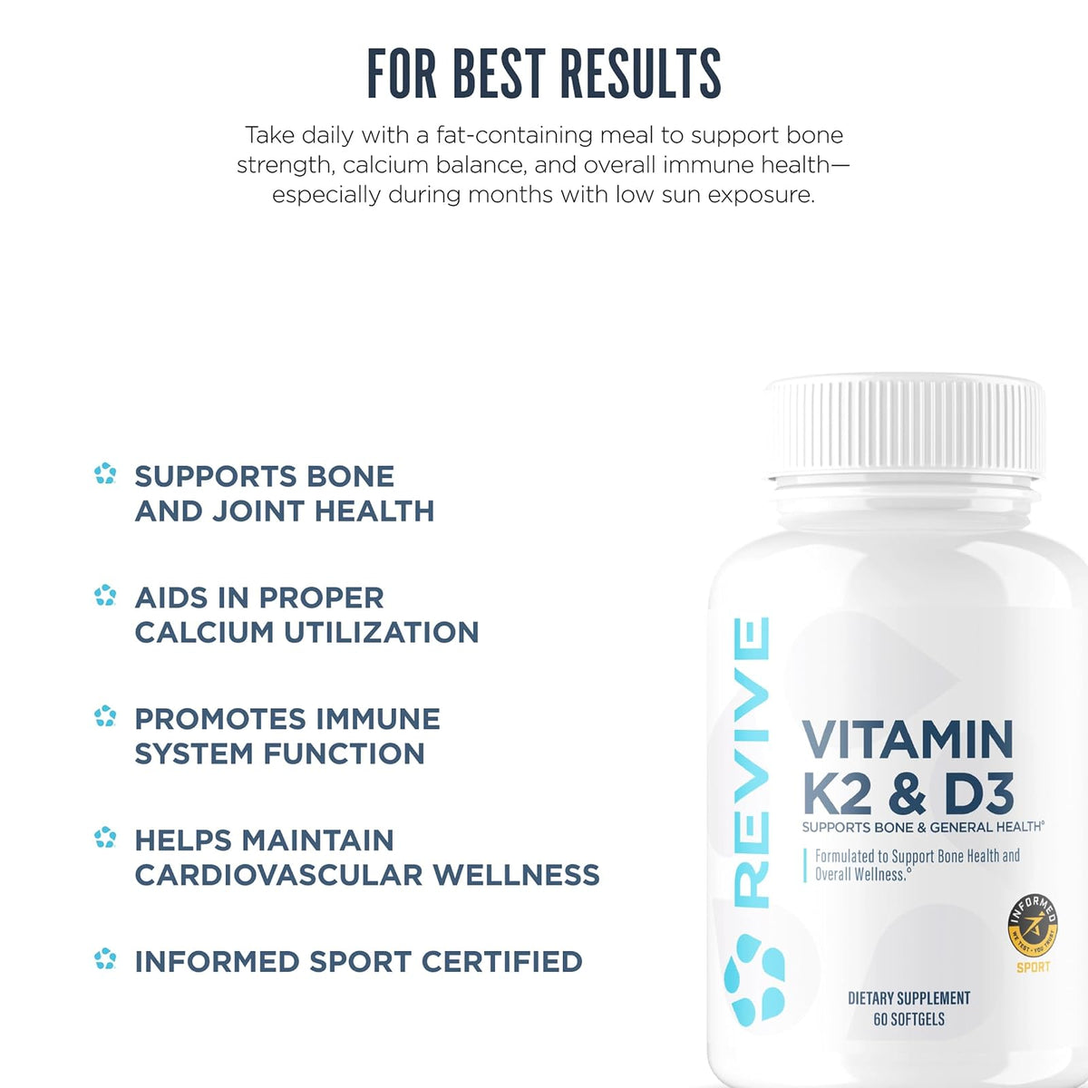 daily vitamin D for bone health