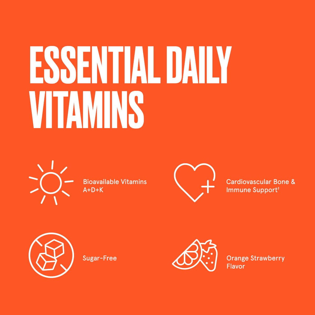 Daily vitamin D gummies for energy boost