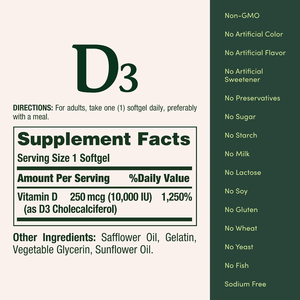 daily vitamin D supplement for Canadians