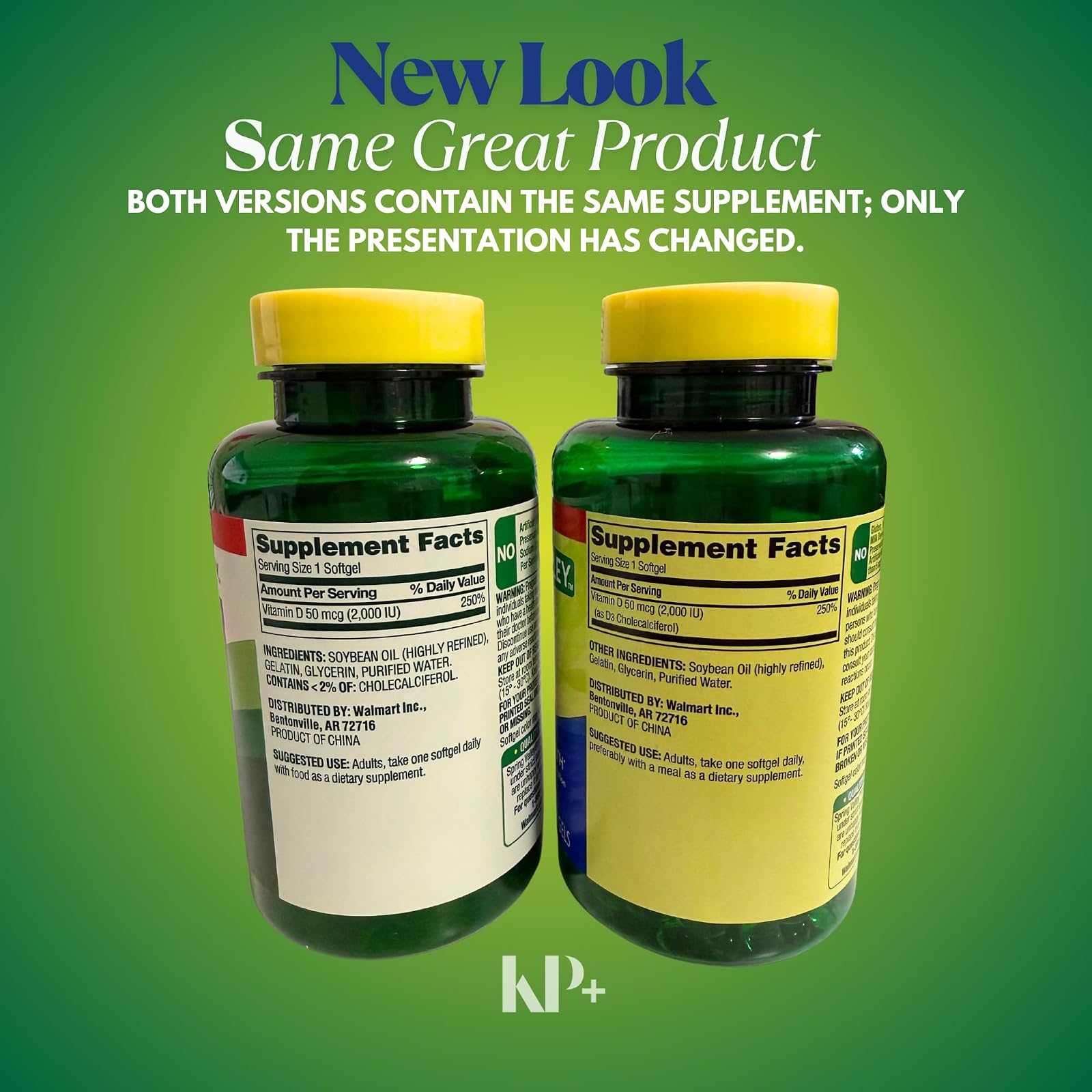 Daily Vitamin D supplement for Canadians