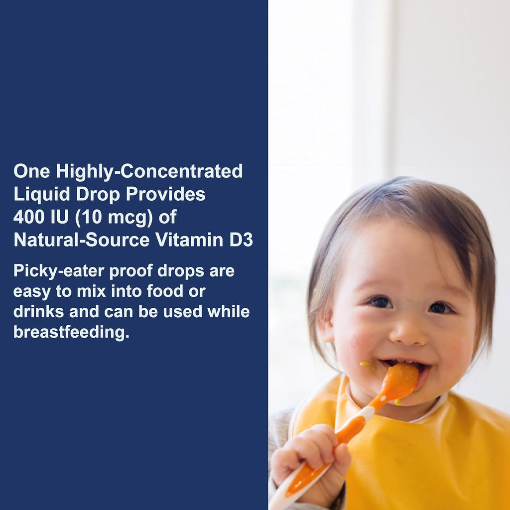 Daily vitamin D supplement for children