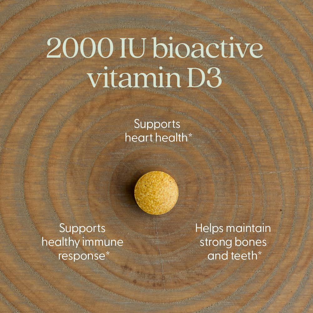 Daily vitamin D supplement for health