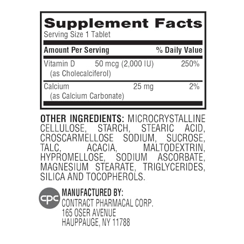 Daily vitamin D supplement for health