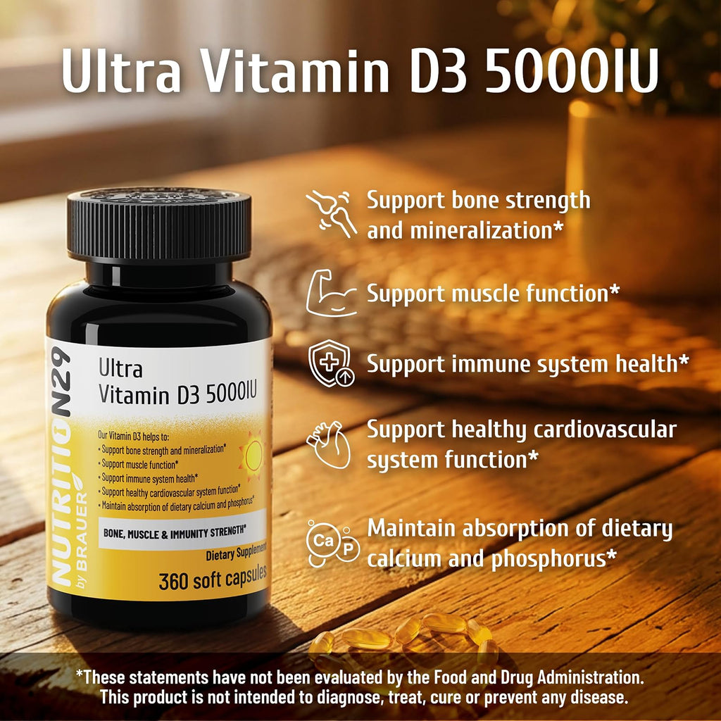 Daily Vitamin D supplement for health