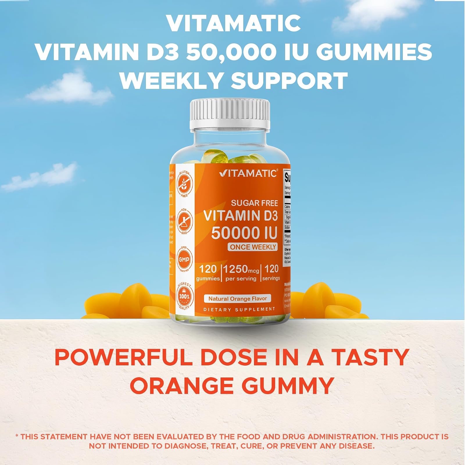 daily vitamin D supplement gummies