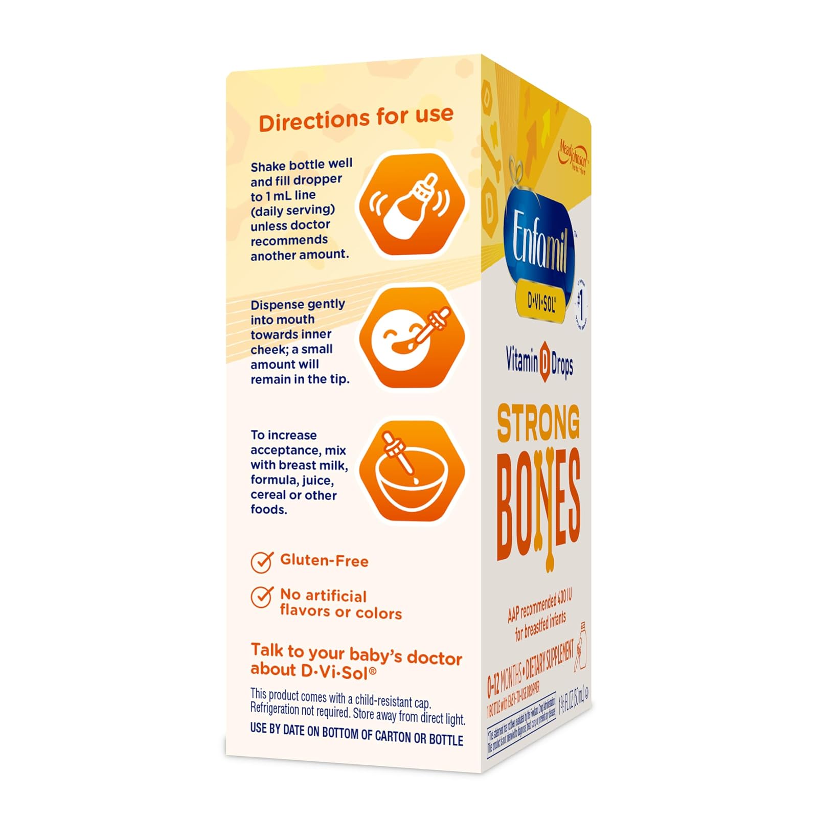 daily vitamin D support for babies