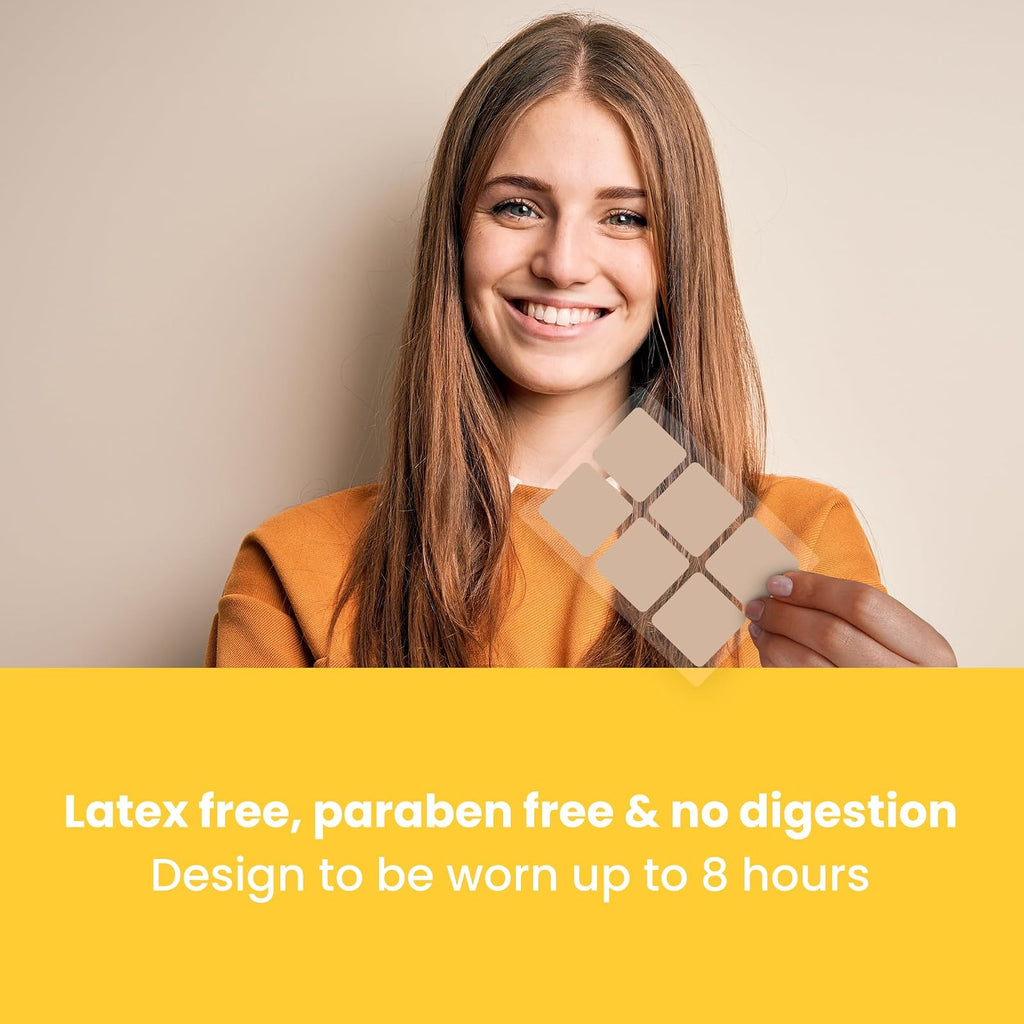Daily vitamin D support patches