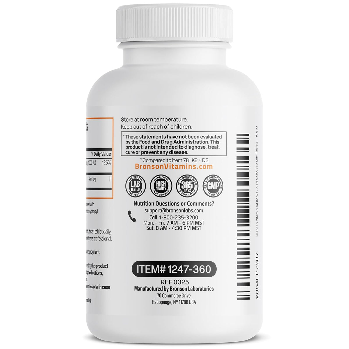 Daily Vitamin D3 1000 IU dosage
