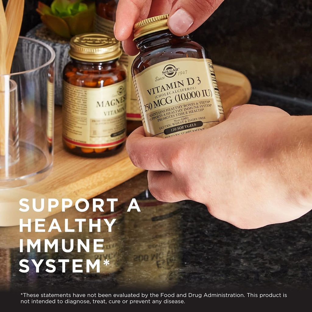 daily vitamin D3 dosage softgels