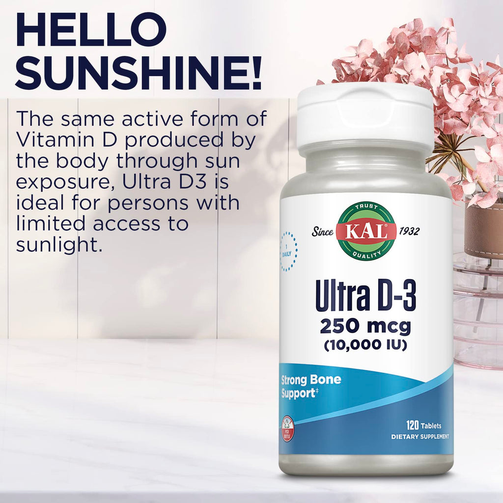 daily vitamin D3 for energy boost