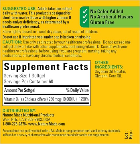 daily vitamin D3 for energy boost