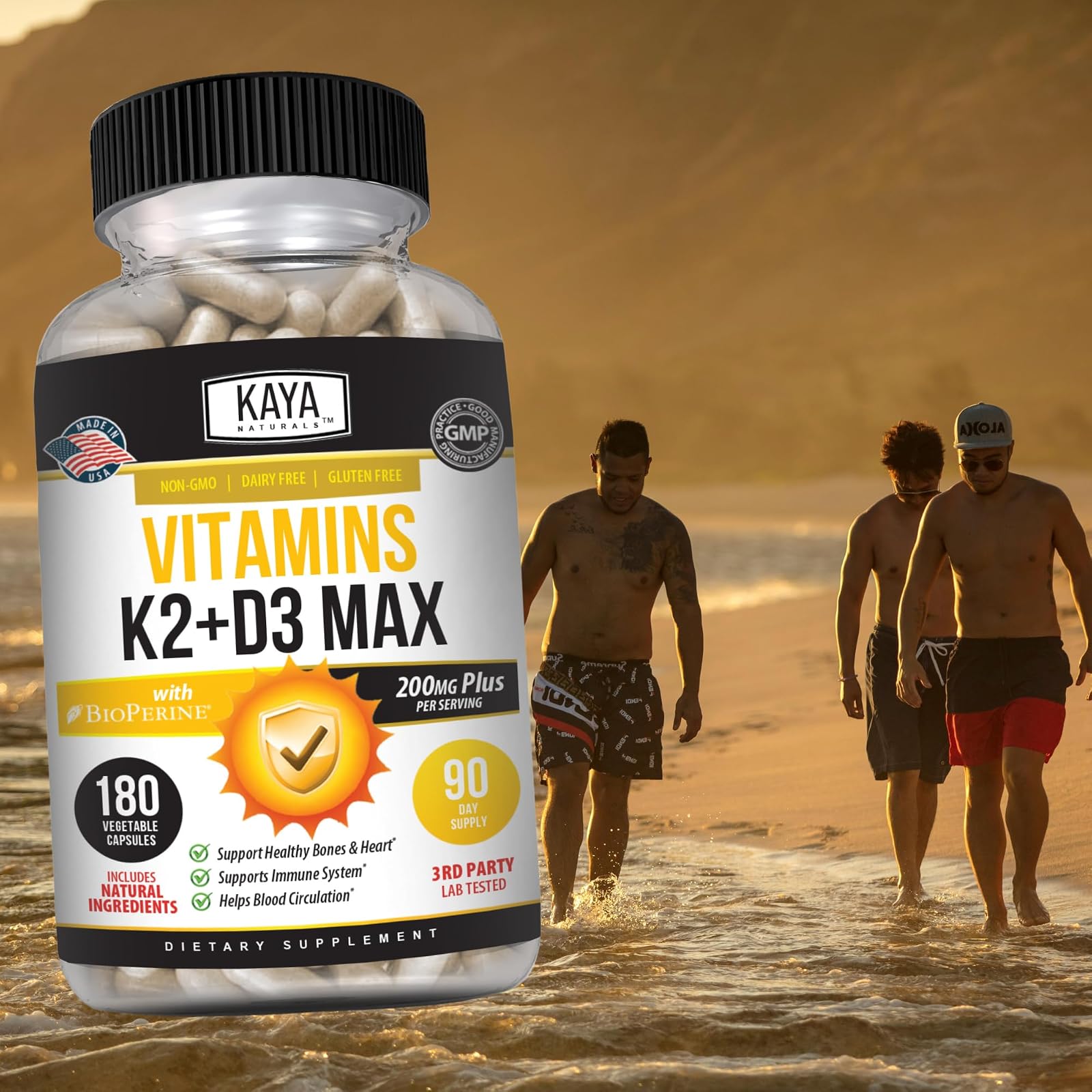 daily Vitamin D3 for overall wellness