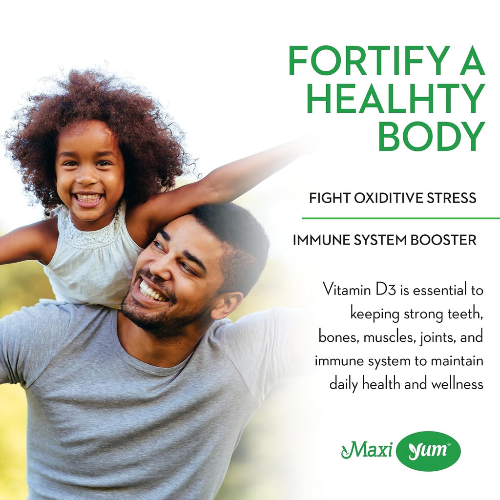 Daily Vitamin D3 for overall wellness
