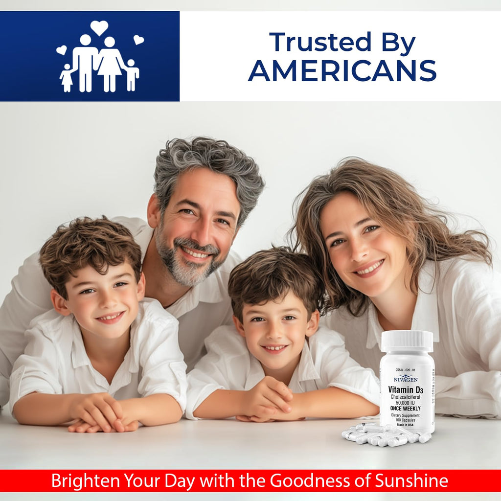 daily Vitamin D3 for overall wellness