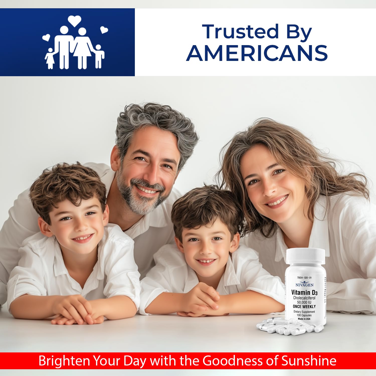 daily Vitamin D3 for overall wellness
