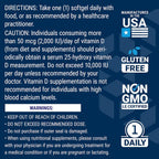 Daily vitamin D3 for wellness