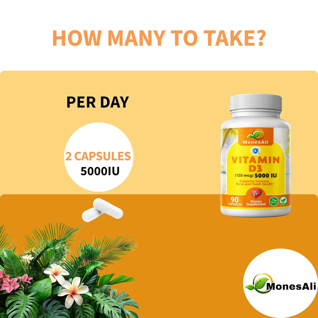 Daily Vitamin D3 for wellness