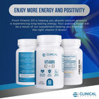 Daily vitamin D3 K2 dosage convenience