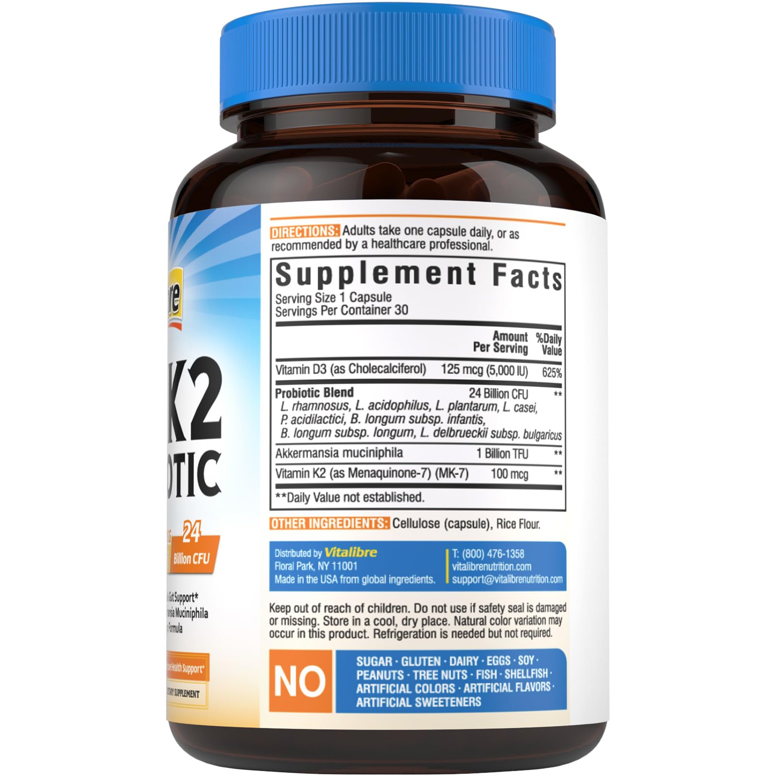 daily vitamin D3 K2 dosage