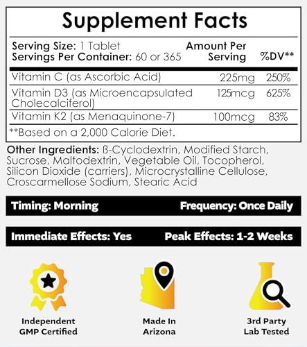 daily vitamin d3 k2 dosage