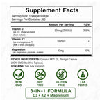 Daily Vitamin D3 K2 dosage